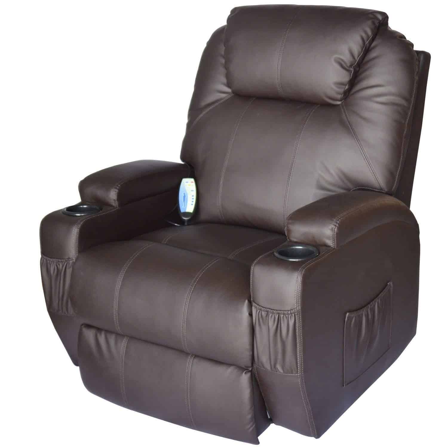 5 Best Real Leather Recliner Chairs 2025 - Performance Tested ...